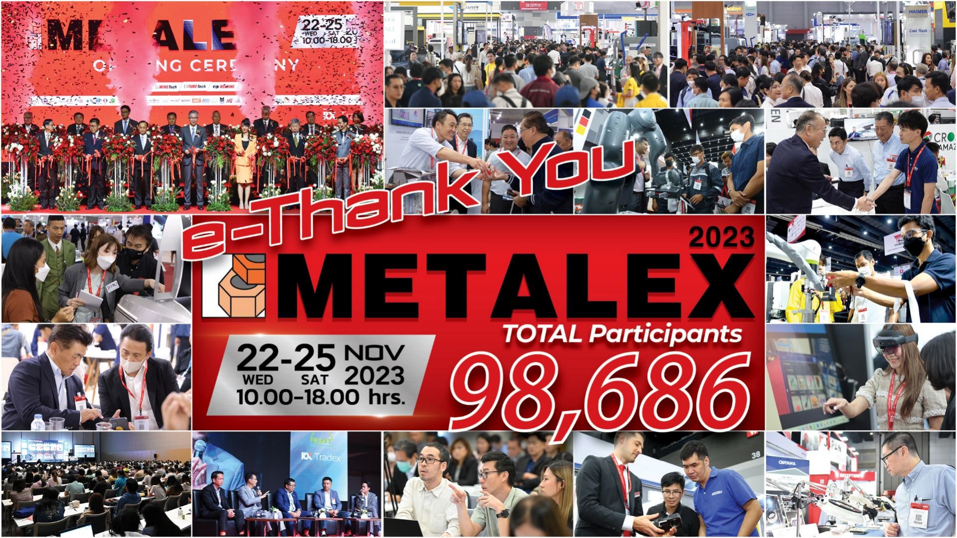 Metalex No 1 Machine Tools And Metalworking Exhibition Serving Asean